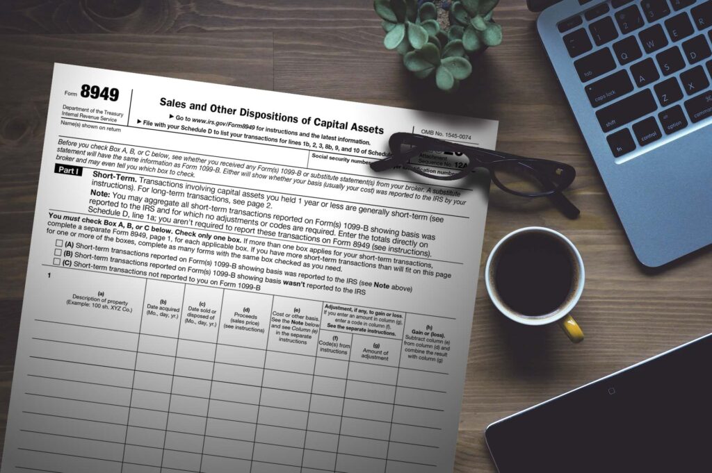 Irs Form 8949 And Schedule D For Traders Tradelog
